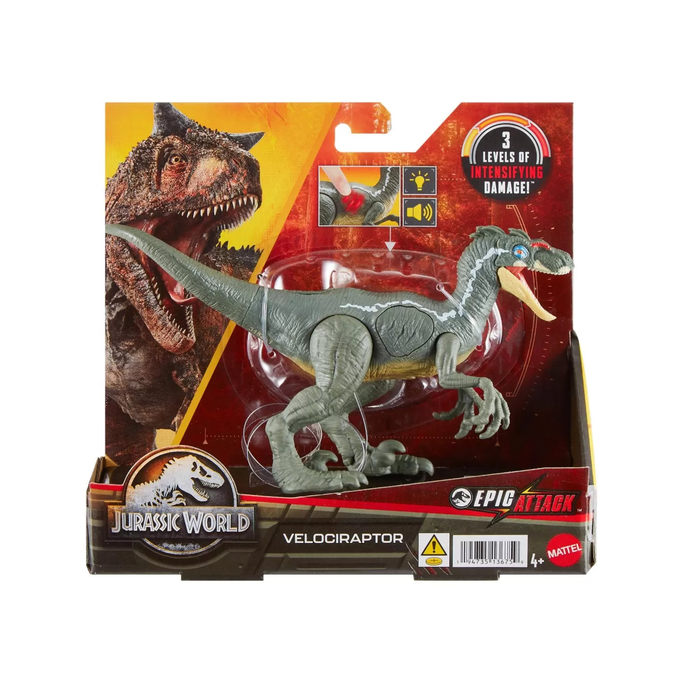 Jurassic world epic attack dinozaur velociraptor – Wisdom Store
